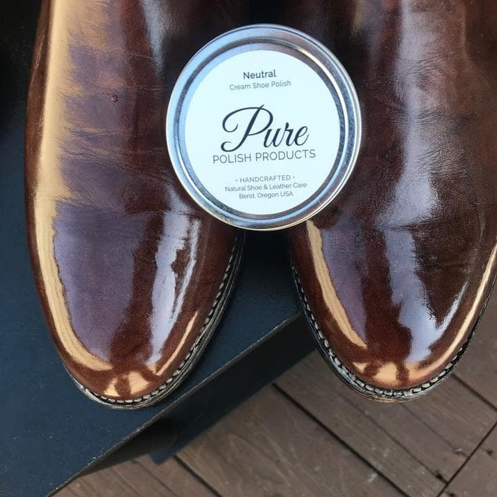 Neutral Cream Polish - Eco-Friendly - Non-Toxic – Kicks For Gents